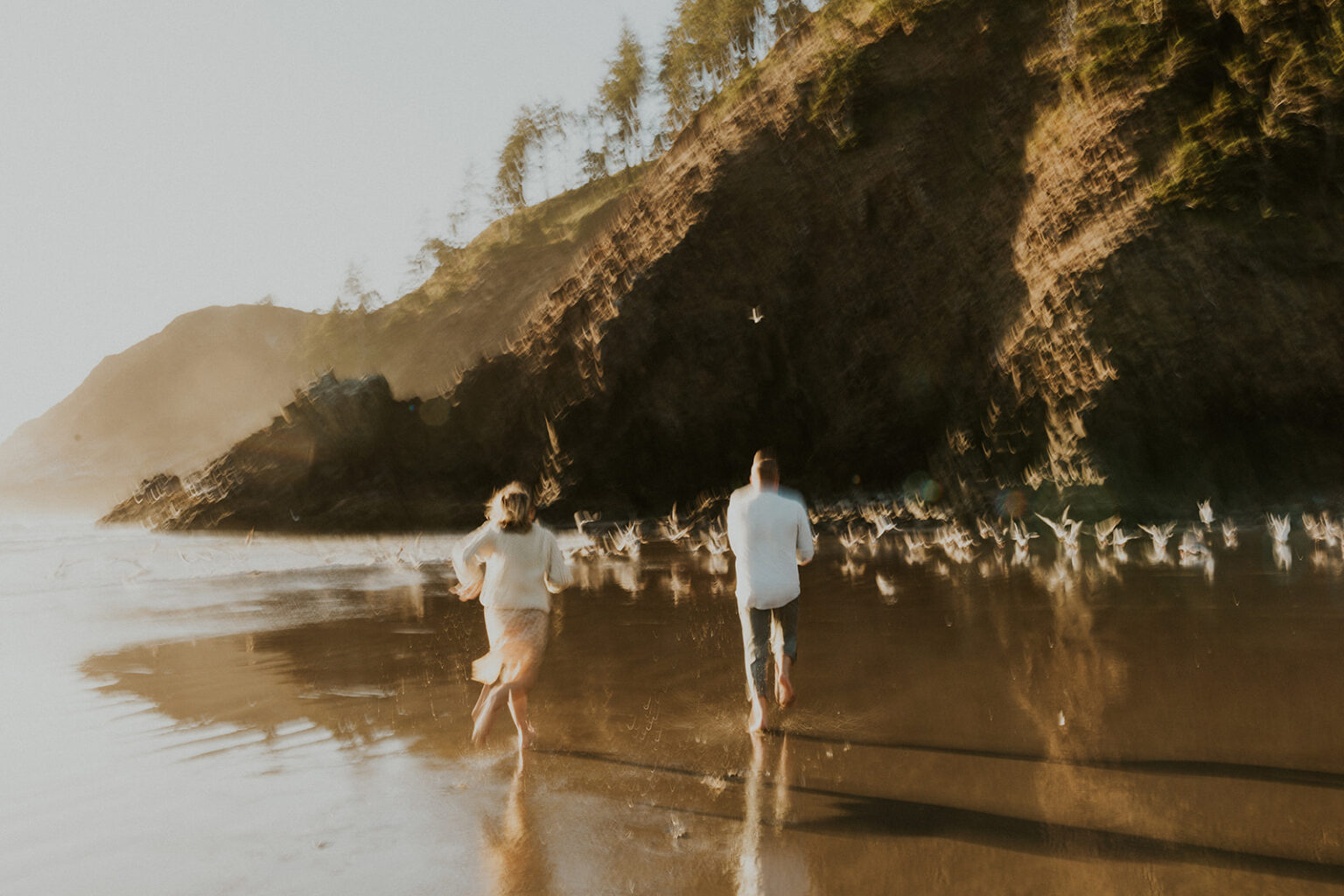 Cannon Beach Engagement - Oregon Coast - Ali Rae Photography